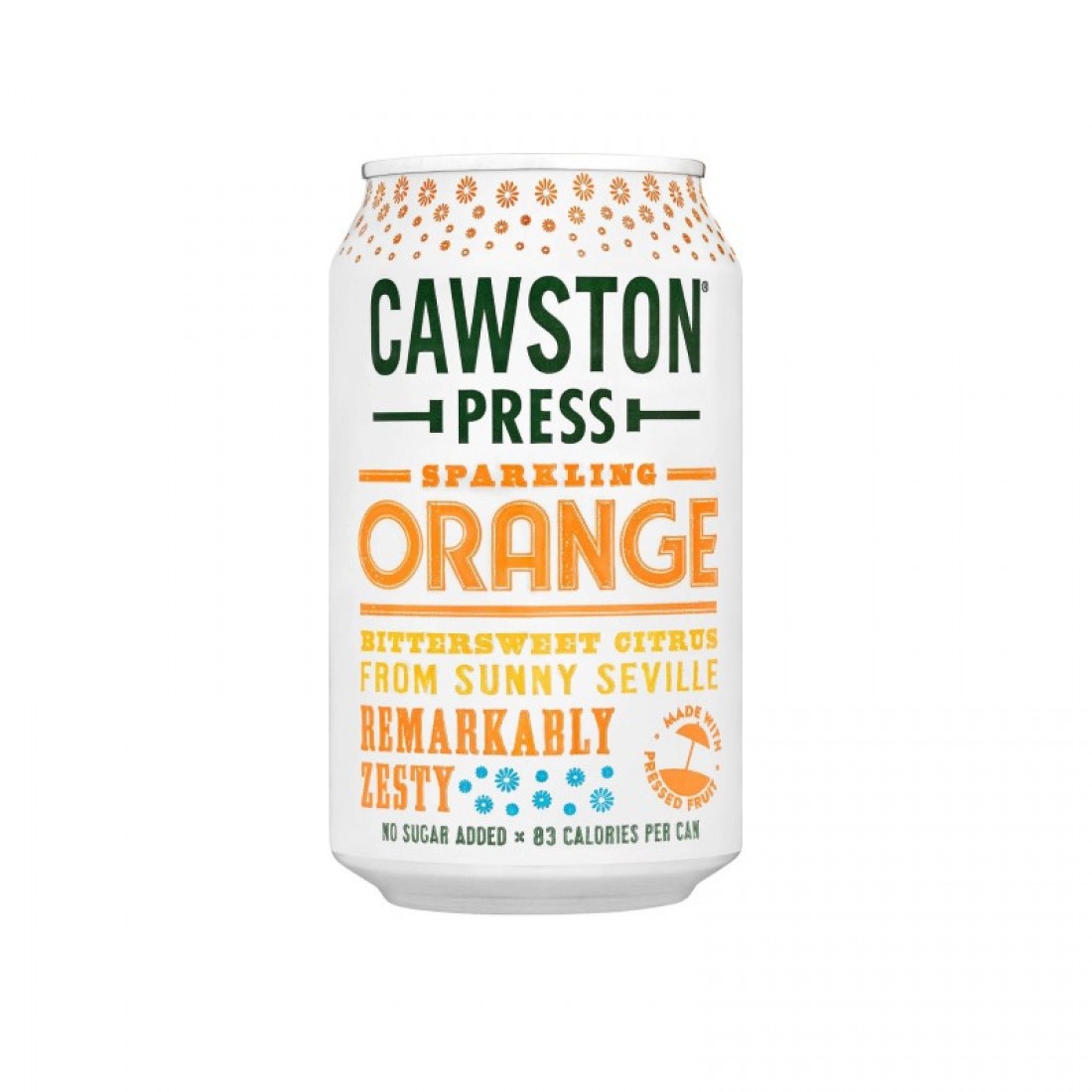 Cawston Press Sparkling Fruit Drink - Orange (24x330ml) - SourceRAW ...