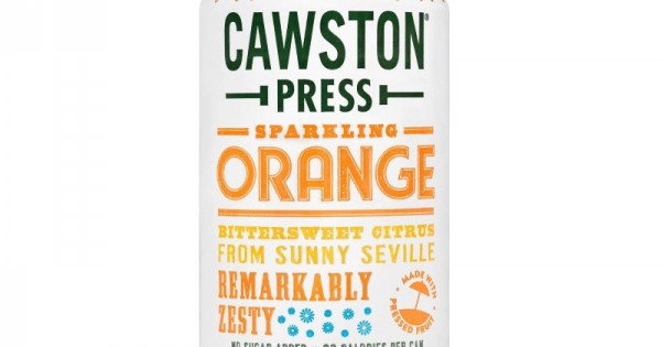Cawston Press Sparkling Fruit Drink - Orange (24x330ml) - SourceRAW ...